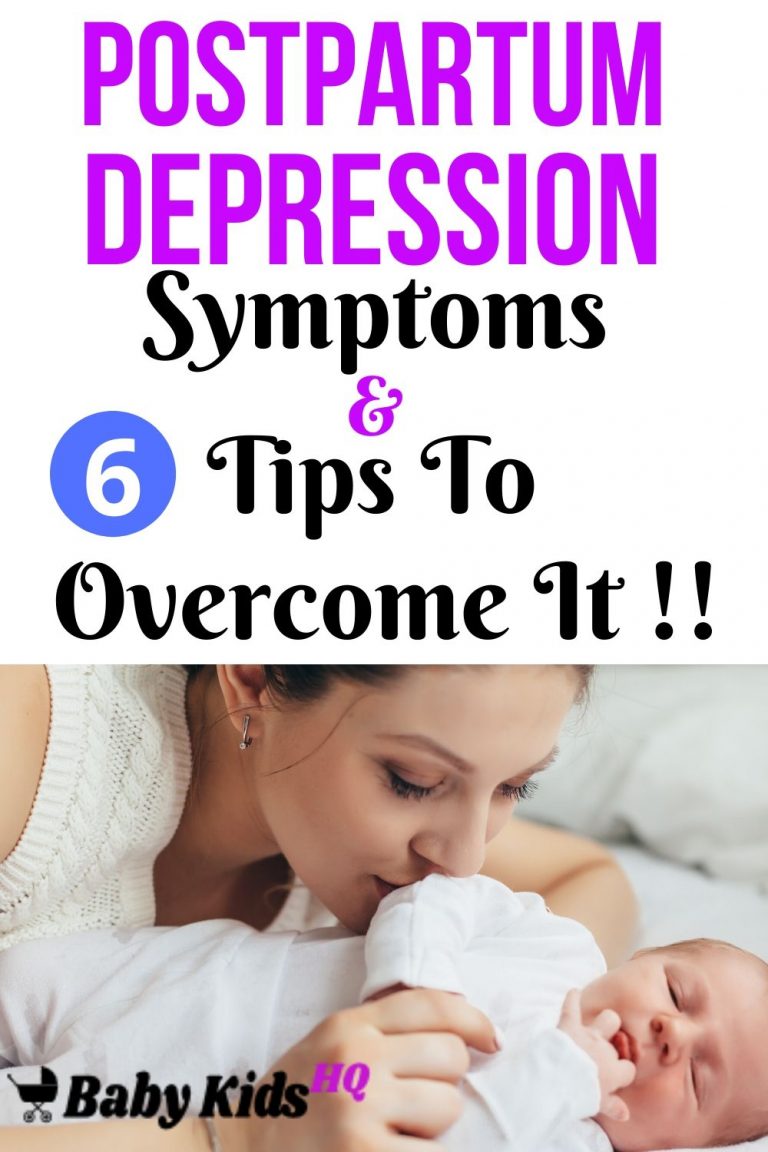 Postpartum Depression : Symptoms & 6 Tips To Overcome it!! - BabyKidsHQ
