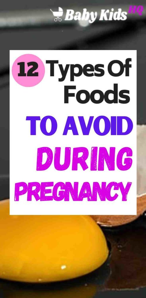 12 Types Of Foods Or Meals To Avoid During Pregnancy - BabyKidsHQ
