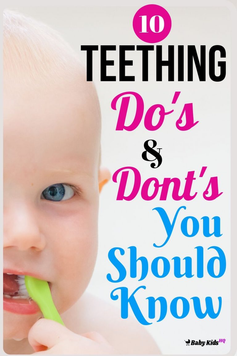 10 Teething Do’s and Don’ts Every New Mom Should Know About!! - BabyKidsHQ