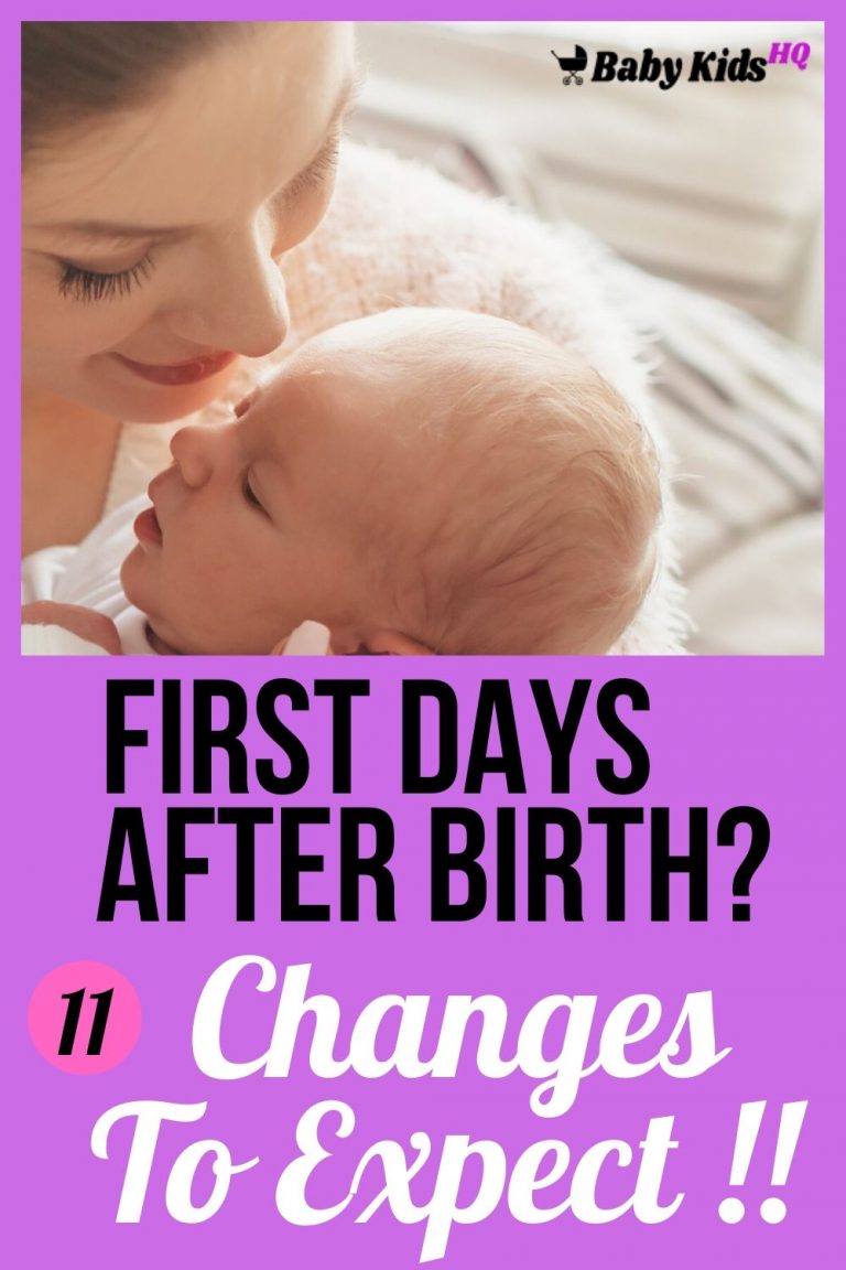 First Days After Birth: 11 Changes to Expect!! - BabyKidsHQ